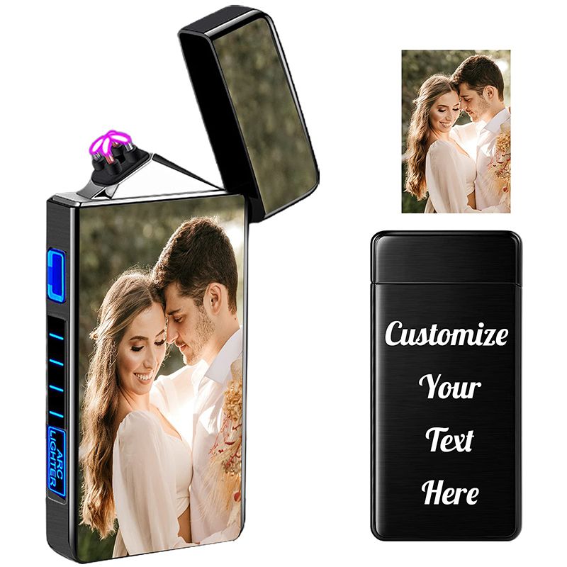 Custom Lighters with Pictures, Personalized Photo Electric Lighter Rec ...