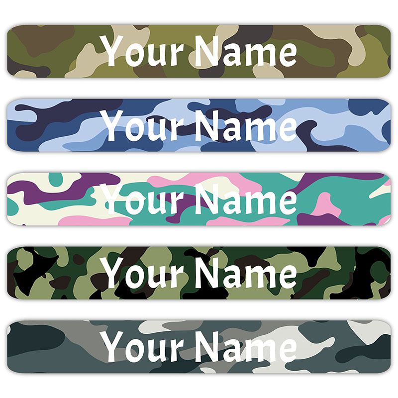 100Pcs Personalized Labels for Kids Waterproof, Custom Name Stickers L ...