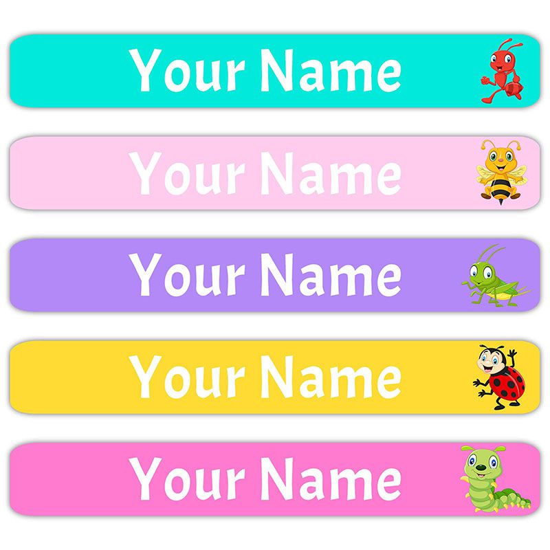 100Pcs Personalized Labels are Perfect for Kids Back to School Supplie ...