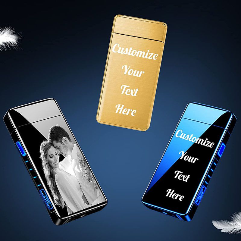 Custom Lighters with Pictures, Personalized Photo Engraved Electric Li ...