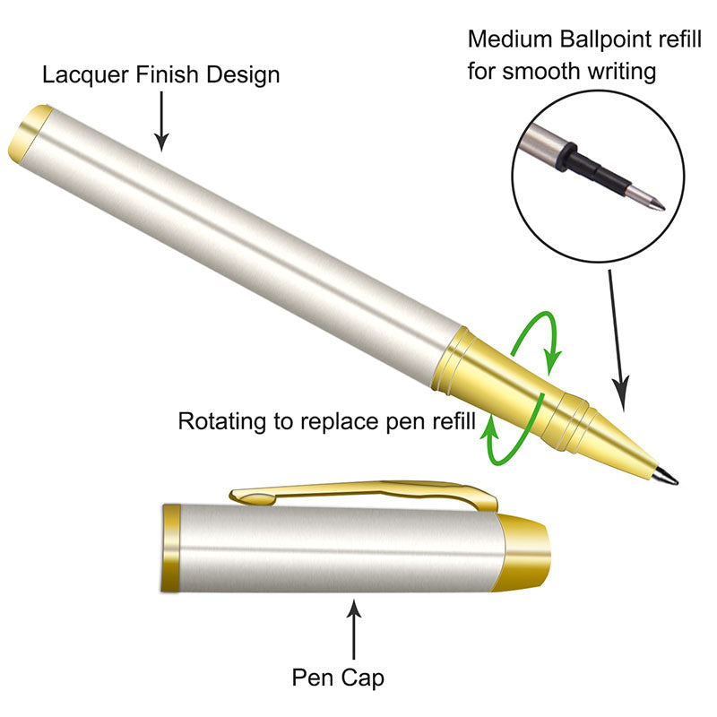 Custom Engraved Ballpoint Pen for Your Back to School Supplies,Persona ...